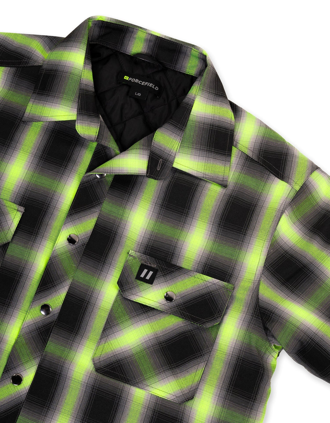 Hi-Vis Quilted Flannel Shirts | Hi-Vis Safety – Hi Vis Safety US