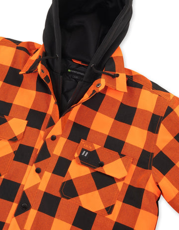 Hi-Vis Quilted Flannel Shirts | Hi-Vis Safety