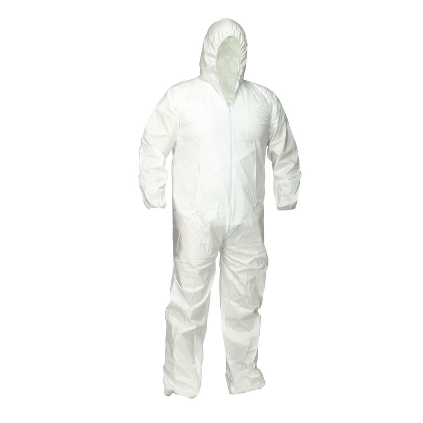 Forcefield Microporous Disposable Coverall with Hood